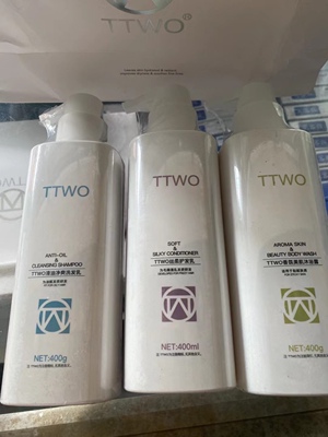 ttwo洗护一组三瓶，洗发水，沐浴露，护发素