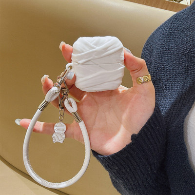 ins个性趣味白色绷带木乃伊适用华为freebuds7i/6i蓝牙pro4耳机壳软freeclip2代/5i硅胶Pro3女se3防摔SE2se4