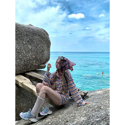 破洞伦敦街头上衣Thas9i宽松