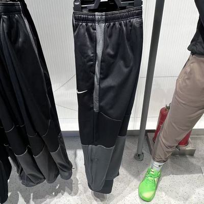 NIKE耐克男长裤25冬季加绒柔软反光图案跑步训练运动裤HV2674-010