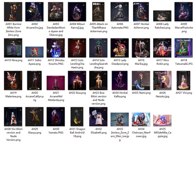 57套CW Studio工作室合集 3D打印图纸 STL素材 自动更新 NSFW