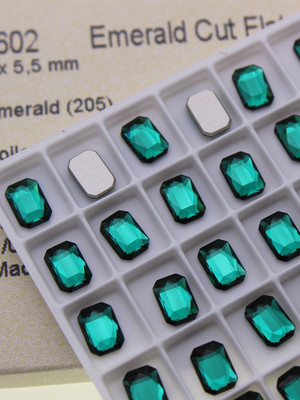 施家水钻2602长方平底美甲钻华子