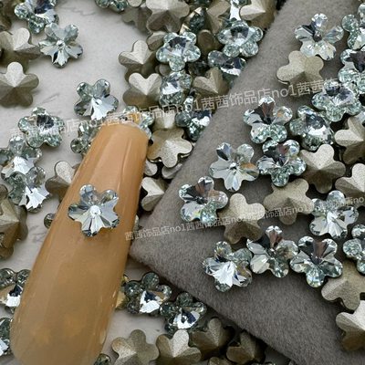 施家钻4744梅花361浅粉蓝美甲钻