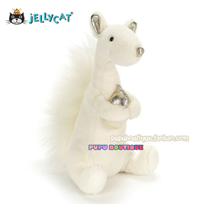 正品松鼠JELLYCAT聚酯纤维