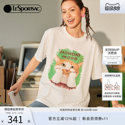 LeSportsac乐播诗短袖T恤