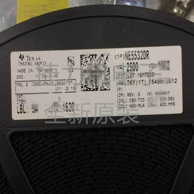 全新原装 音频放大器NE5532DR N5532 SOP-8 低噪 贴片IC集成电路