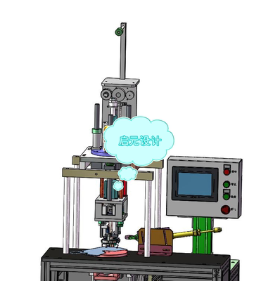 全新N95旋转半自动旋转焊带机soildworks设计图纸3d+2d+bom清单