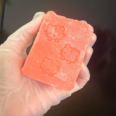 【凯蒂猫猫】白白净净的凯蒂猫油豆肌洁面洗脸精油香皂冷制手工皂
