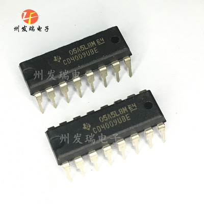 全新原装  CD4009UBE  反相器  DIP-16