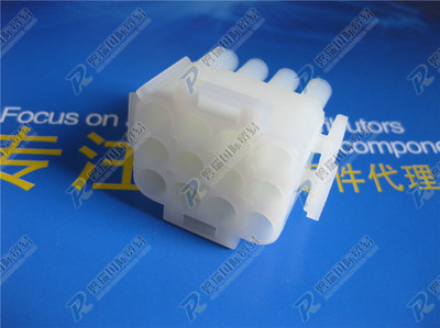 1-480708-0 TE Connectivity 矩形连接器 12路 6.35mm 胶壳插头