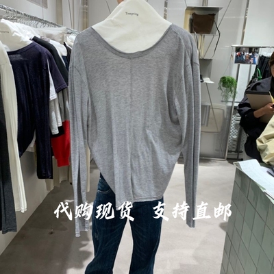 TEMPTING韩国东大门2026秋季新款女装时尚百搭长袖T恤女