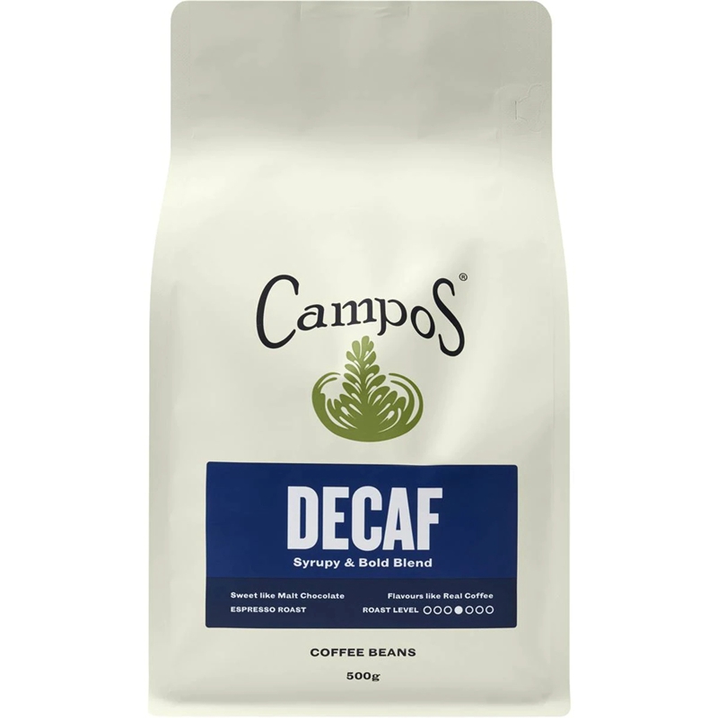 澳洲代购 Campos Decaf Coffee Beans无咖啡因咖啡豆 500g_虎窝淘