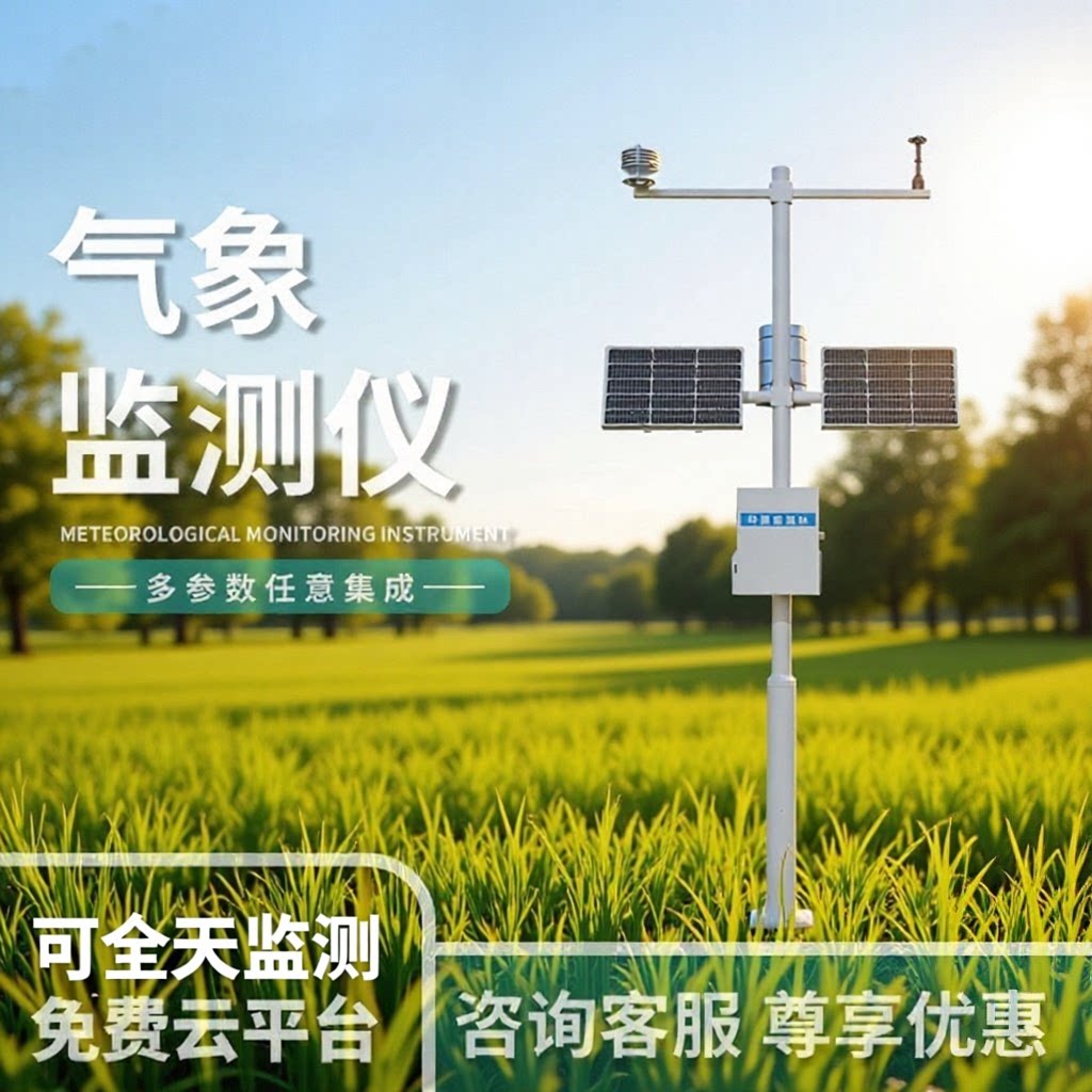 小型自动气象站环境气象监测仪气象站检测仪校园农业气象监测设备