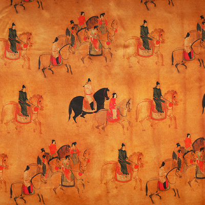 53姆米香云纱1.37门幅提花旗袍连衣裙新中式布料真丝丝绸服饰面料