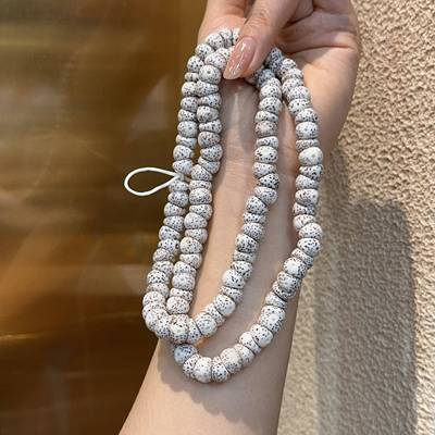 星月蒜瓣大肠10mm手串108多圈手链手持盘完佛珠念珠文玩饰品