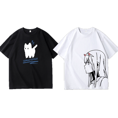 风和逸短袖动漫周边青年