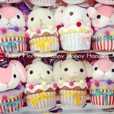 amuse日本垂耳兔蛋糕玩偶送女友