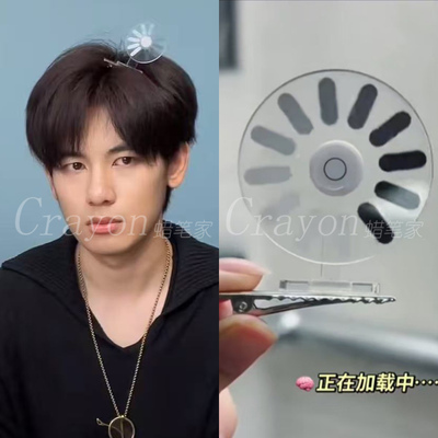 Papi酱的热烈欢迎胡先煦同款发夹
