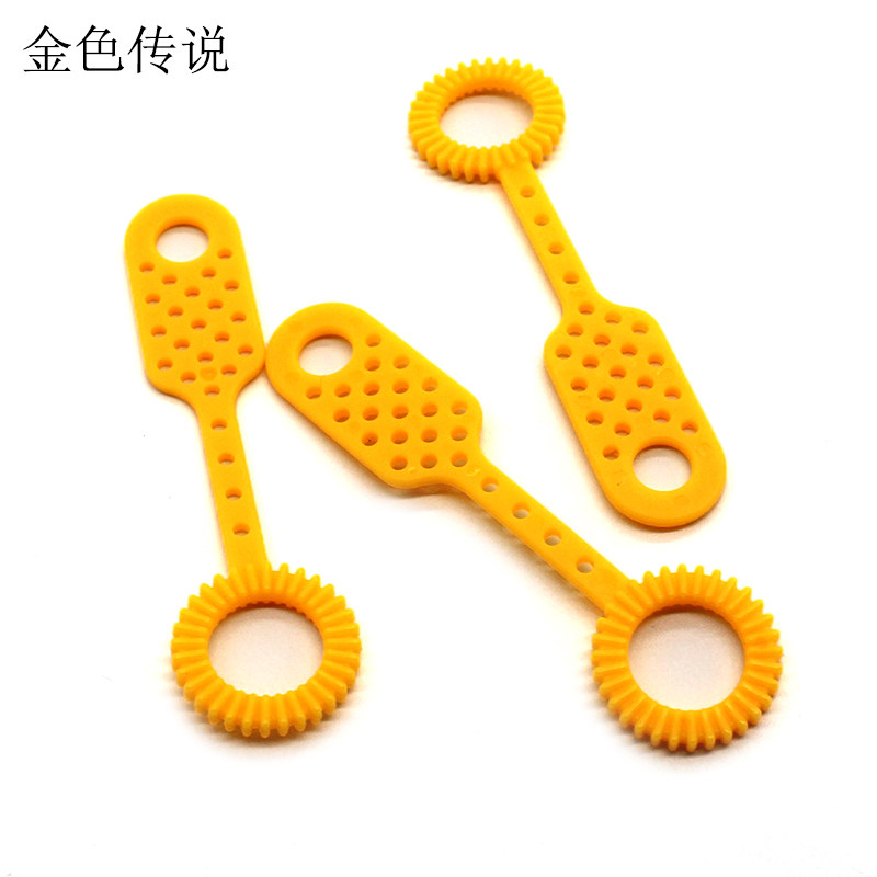 单头泡泡杆手拿吹泡泡头diy自制科技小制作泡泡机手工玩具配件