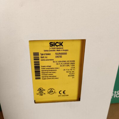 西克安全控制器模块FX3-CPU000000，号1043(议价)