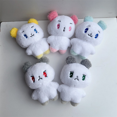 雾2PLAVE快闪MMMM娃娃YEJUN南艺俊 诺亚BAMBY公仔卡通人物形象娃