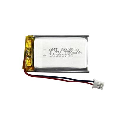 802540聚合物锂电池3.7V750mAh灯具美容仪补水仪电池