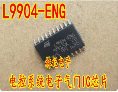 L9904-ENG 宝马318i N46 E90 电控系统电子气门IC芯片直拍