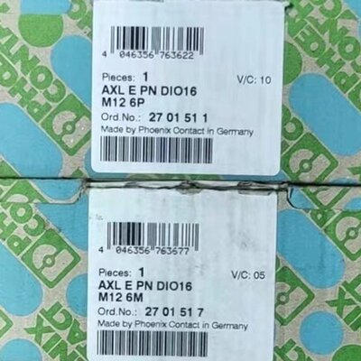 01511 AXL E PN DIO16 M12 6P A2701512 AXL E PN DIO16 M12 6P B