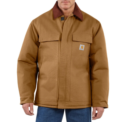 CARHARTT 卡哈特 美式重磅帆布连帽 保暖 夹克秋冬男 C003 106674