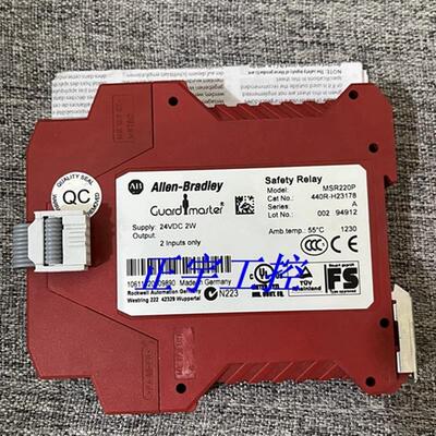 全新AB安全继电器MSR220P 440R-H23178 原装正品询价