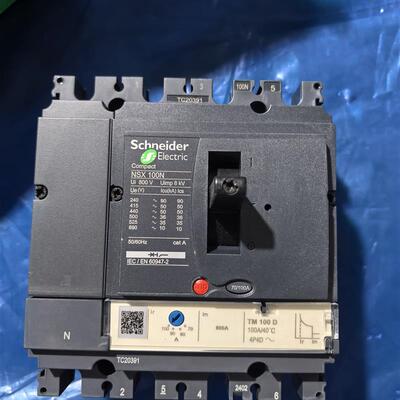 塑壳断路器NSX100N 4P4D 100A  订货号 LV429860询价