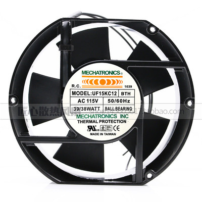 原装台湾Mechatronics UF15KC12/23 BTH/BWH风机17255 115V/230V