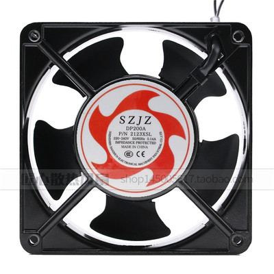 原装SZJZ风机DP200A 2123XSL/XBL 220V 0.14A佳士电焊机风扇12038
