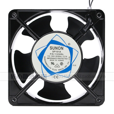 SP100A P/N1123HBL HSL XBL XSL 12CM110-120V建准SUNON 散热风扇
