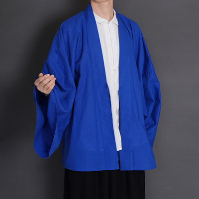 亚麻棉宋制对襟传统汉服春秋款