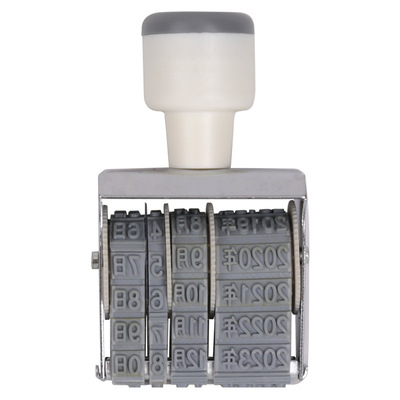 得力7527日期印 可调生产年月日印章 办公用品 5mm