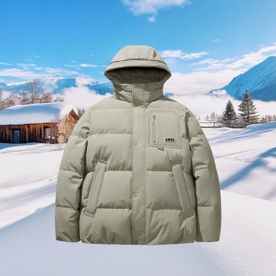 安踏短款羽绒服鸭绒保暖加厚外套