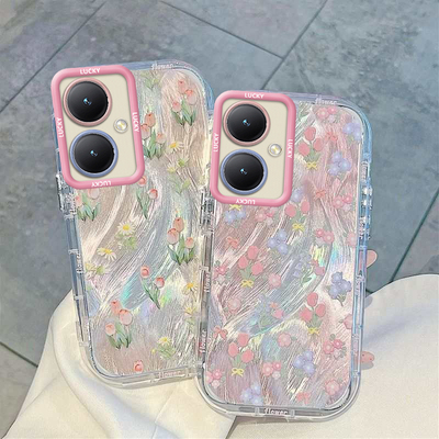 花OPPO K13X手机壳K3高级K5新K7 X全包K9 Pro防摔K10薄软K11潮套K12男女K1可爱k13外壳潮OPPOk13X