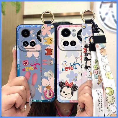 适用Nothing Phone4A Pro手机壳趣味腕带硅胶潮流支架新款全包青春卡通个性挂绳防尘可爱奢华男女款动漫软壳