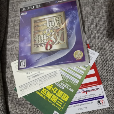 超美品 PS3主机适用的 正版 真三国无双6