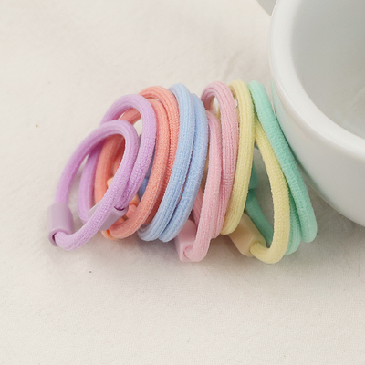 发绳橡胶方形彩虹头绳优惠价