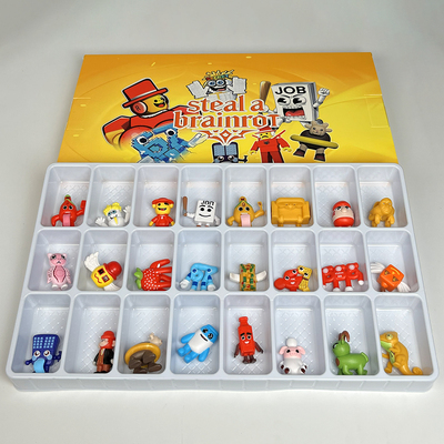 跨境爆款steal a brainrot游戏周边洞洞乐ai动物抽象创意手办玩具