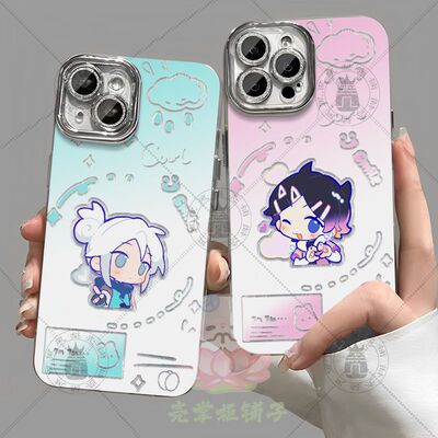 无畏契约表情包Q版手机壳OPPOa76s华为p60ivo苹果16小米羽纱iQOO