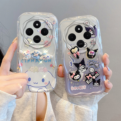 适用于小米Mi Redmi 14C Poco C75手机壳 红米A4/红米14R保护套贴公仔可爱 全包硅胶软壳