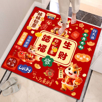 正方形地垫电梯轿厢红色防滑地毯