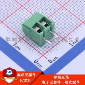 3.5mm 1x2P 排数:1 每排P数:2 直插 DG350-3.5-02P-14-00A(H) 插