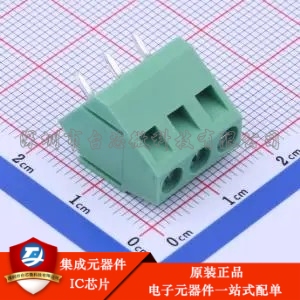 1x3P 5.08mm 直插 排数:1 每排P数:3 DB103-5.08-3P-GN-S P=5.08m
