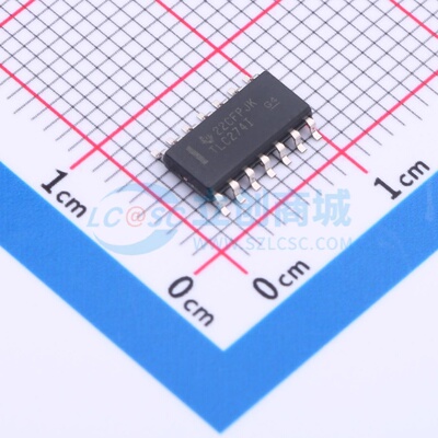 精密运放 TLC274ID SOIC-14 TI/德州 电子元器件配单原装正品