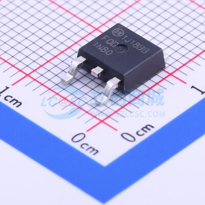 场效应管(MOSFET) FQD1N80TM TO-252 onsemi(安森美) 电子元器件