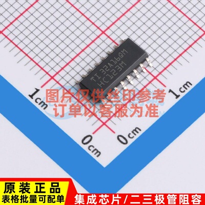 单稳态多谐振荡器 CD74HC123M96G4 SOIC-16 TI/德州 电子元件配单